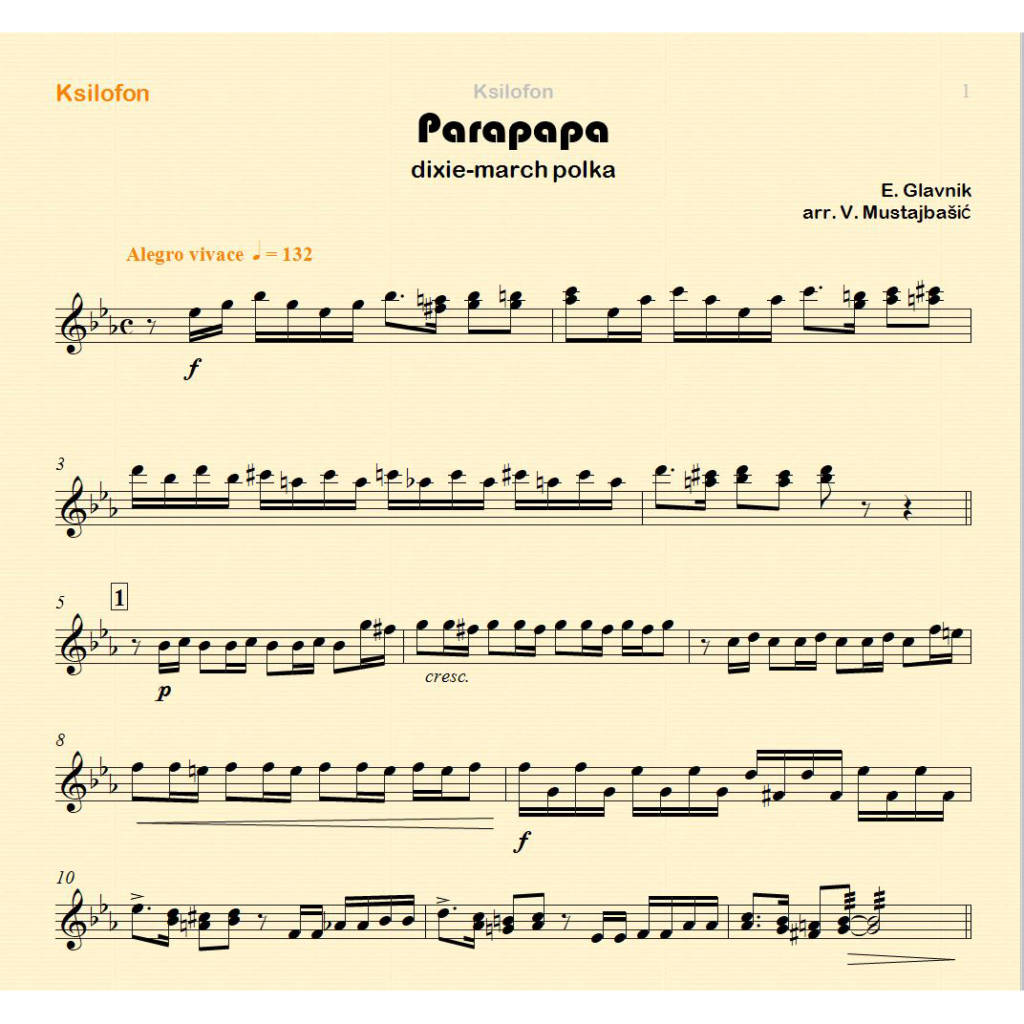 PARAPAPA, E. GLAVNIK – Forte
